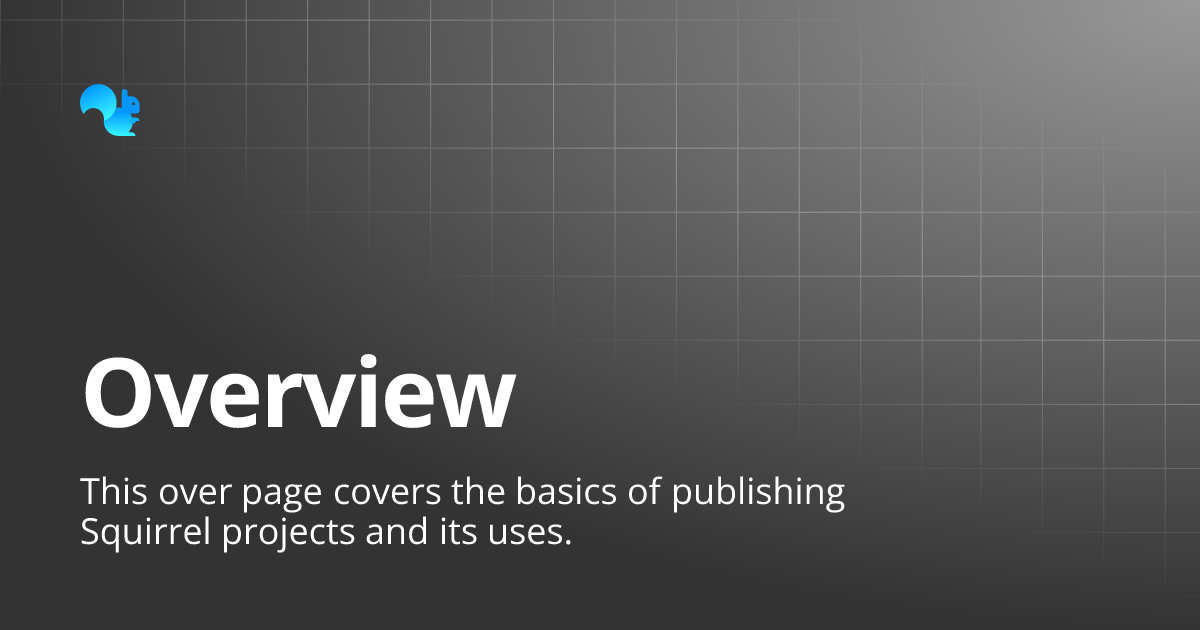 Overview | Learn - Squirrel365